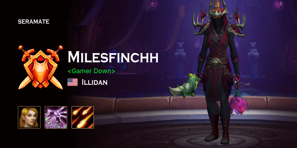 Milesfinchh @ Illidan (US) · Seramate · WoW PvP Leaderboards, Arena ...
