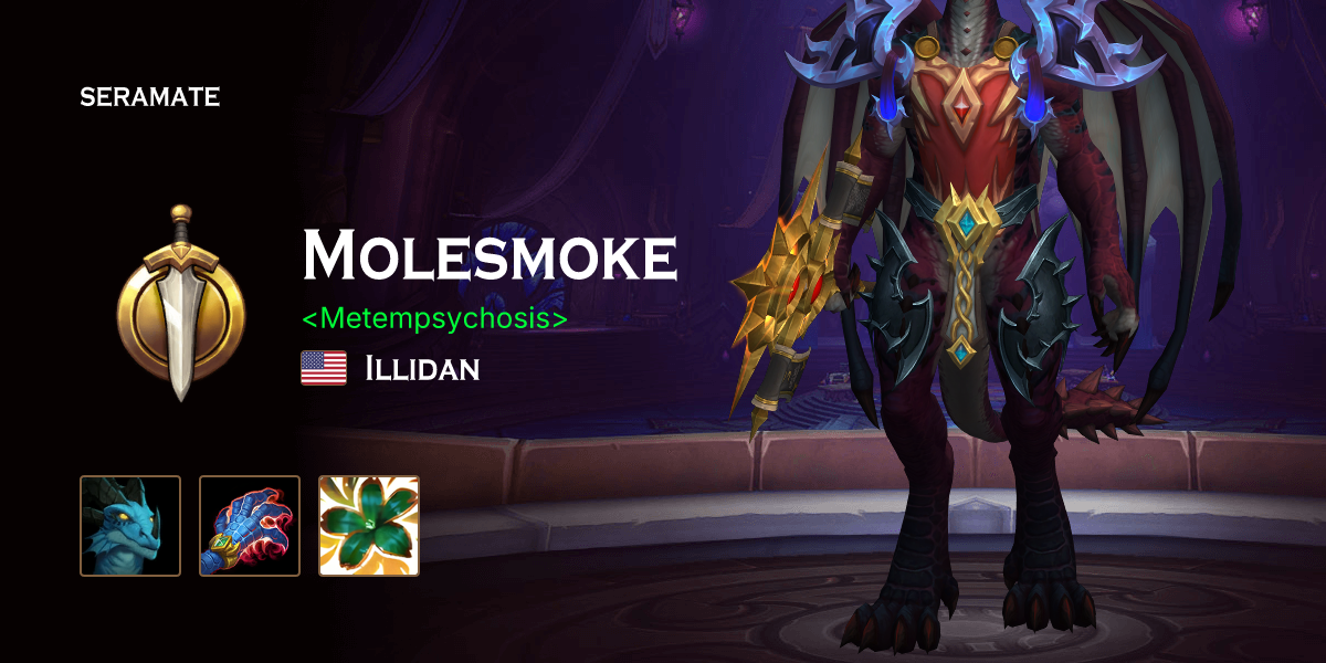 Molesmoke @ Illidan (US) · Seramate · WoW PvP Leaderboards, Arena ...