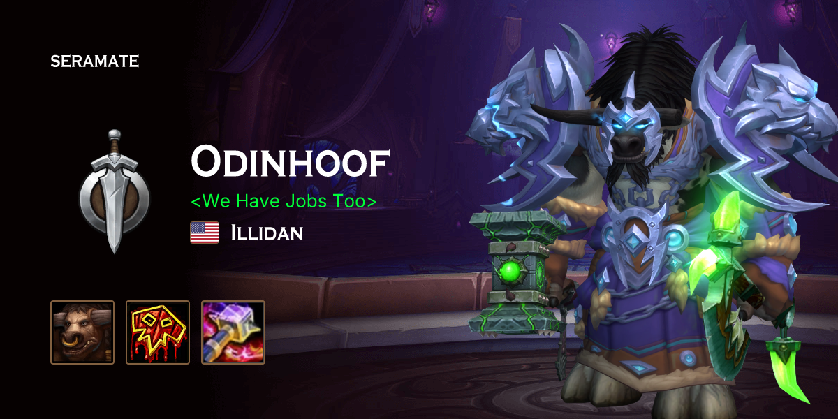 Odinhoof @ Illidan (US) · Seramate · WoW PvP Leaderboards, Arena ...