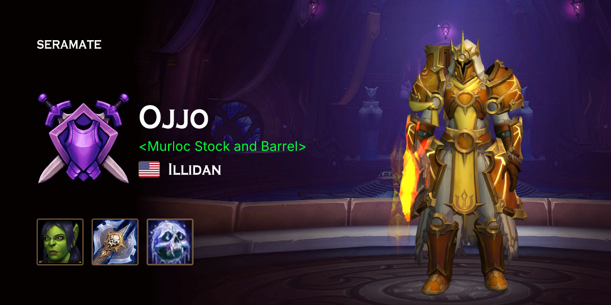 Ojjo @ Illidan (US) · Seramate · WoW PvP Leaderboards, Arena Activity ...