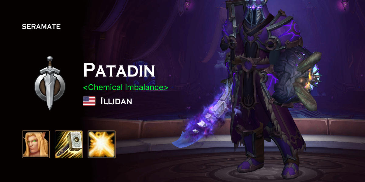 Patadin @ Illidan (US) · Seramate · WoW PvP Leaderboards, Arena ...