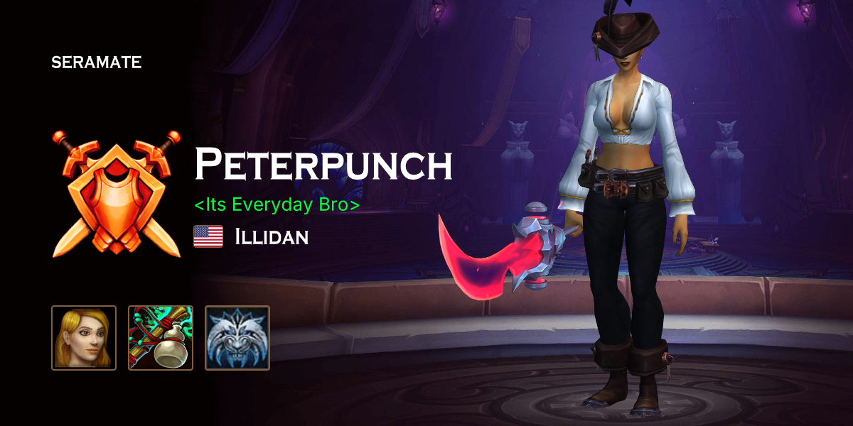 Peterpunch @ Illidan (US) · Seramate · WoW PvP Leaderboards, Arena ...