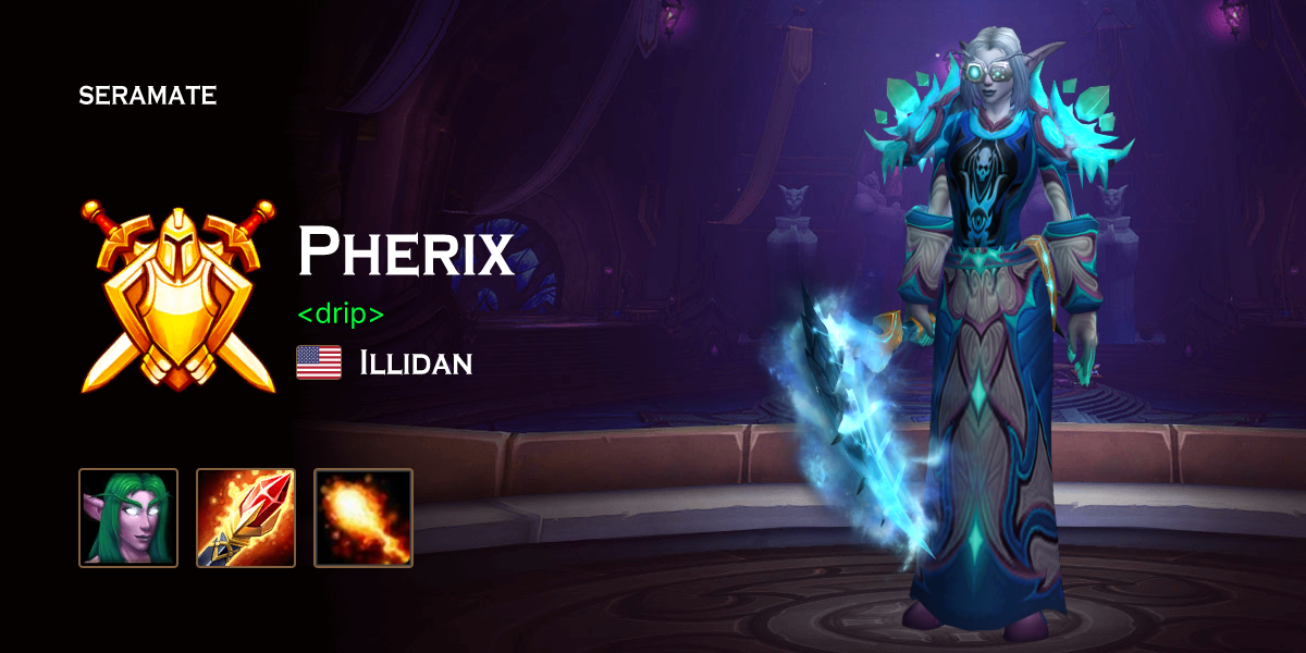 Pherix @ Illidan (US) · Seramate · WoW PvP Leaderboards, Arena Activity ...