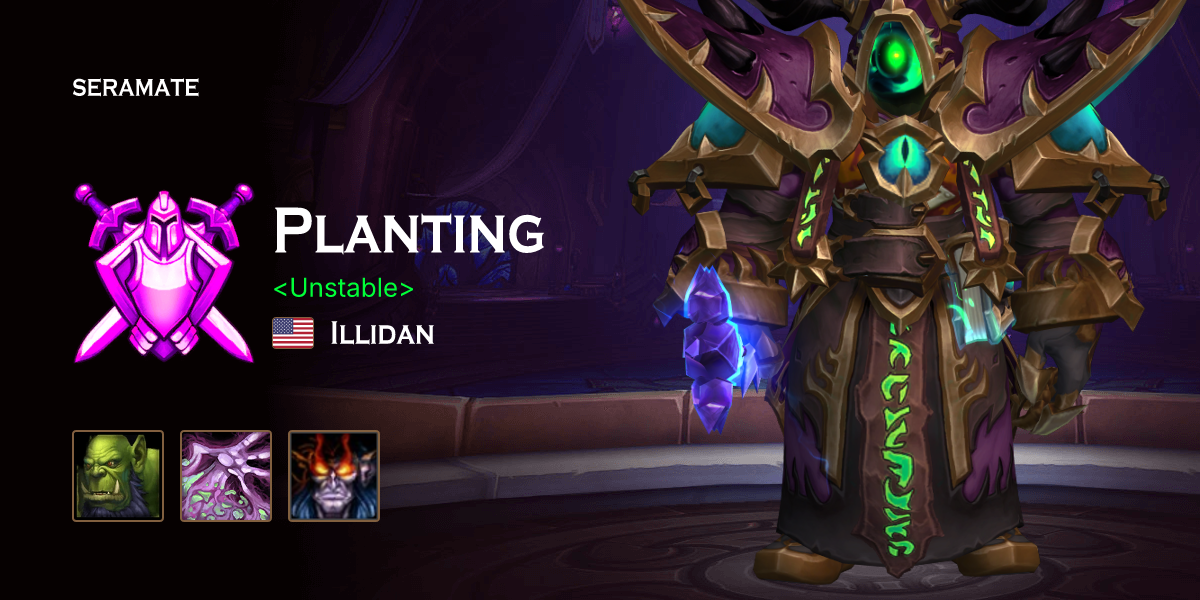 Planting @ Illidan (US) · Seramate · WoW PvP Leaderboards, Arena ...