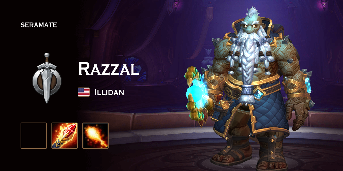 Razzal @ Illidan (US) · Seramate · WoW PvP Leaderboards, Arena Activity ...