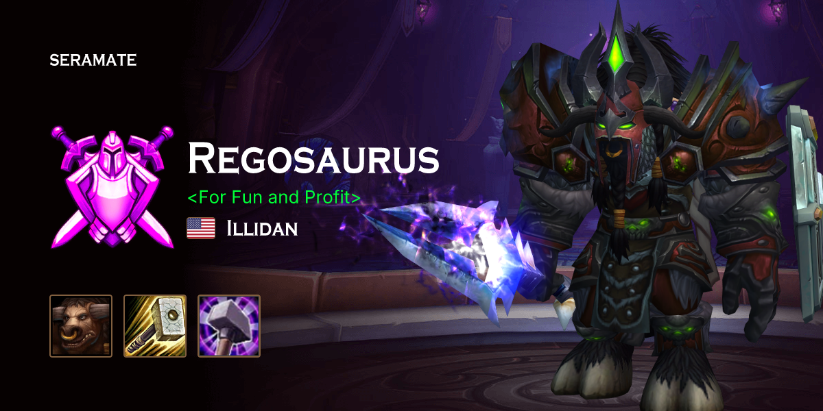 Regosaurus @ Illidan (US) · Seramate · WoW PvP Leaderboards, Arena ...