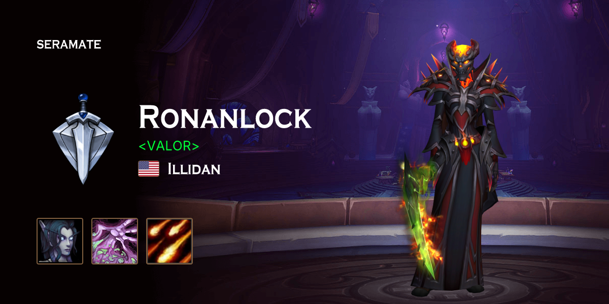 Ronanlock @ Illidan (US) · Seramate · WoW PvP Leaderboards, Arena ...