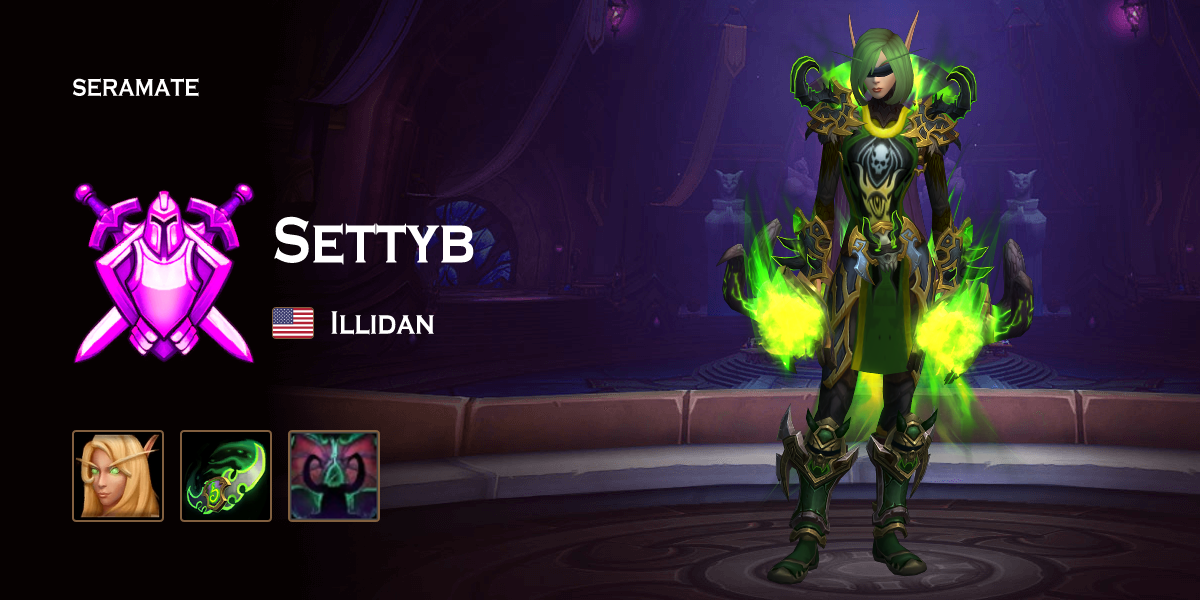 Settyb @ Illidan (US) · Seramate · WoW PvP Leaderboards, Arena Activity ...