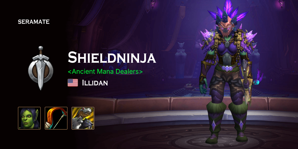 Shieldninja @ Illidan (US) · Seramate · WoW PvP Leaderboards, Arena ...