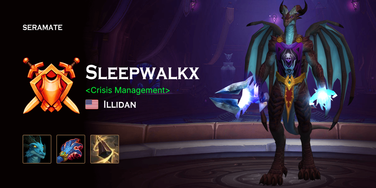 Sleepwalkx @ Illidan (US) · Seramate · WoW PvP Leaderboards, Arena ...