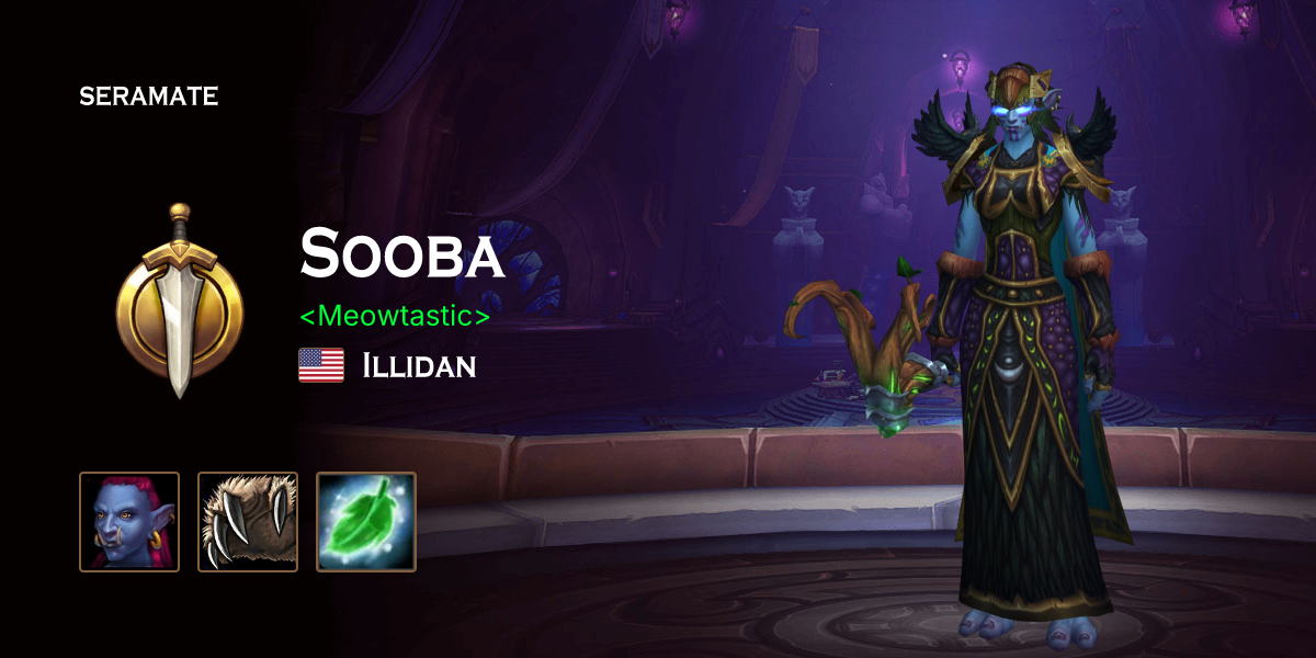 Sooba @ Illidan (US) · Seramate · WoW PvP Leaderboards, Arena Activity ...