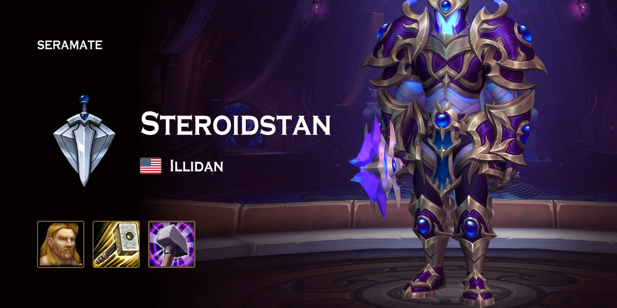 Steroidstan @ Illidan (US) · Seramate · WoW PvP Leaderboards, Arena ...