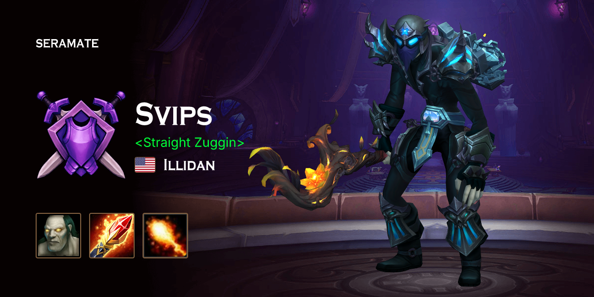 Svips @ Illidan (US) · Seramate · WoW PvP Leaderboards, Arena Activity ...