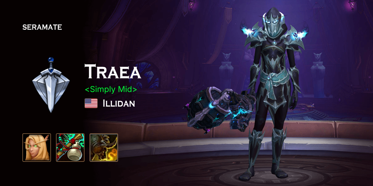 Traea @ Illidan (US) · Seramate · WoW PvP Leaderboards, Arena Activity ...