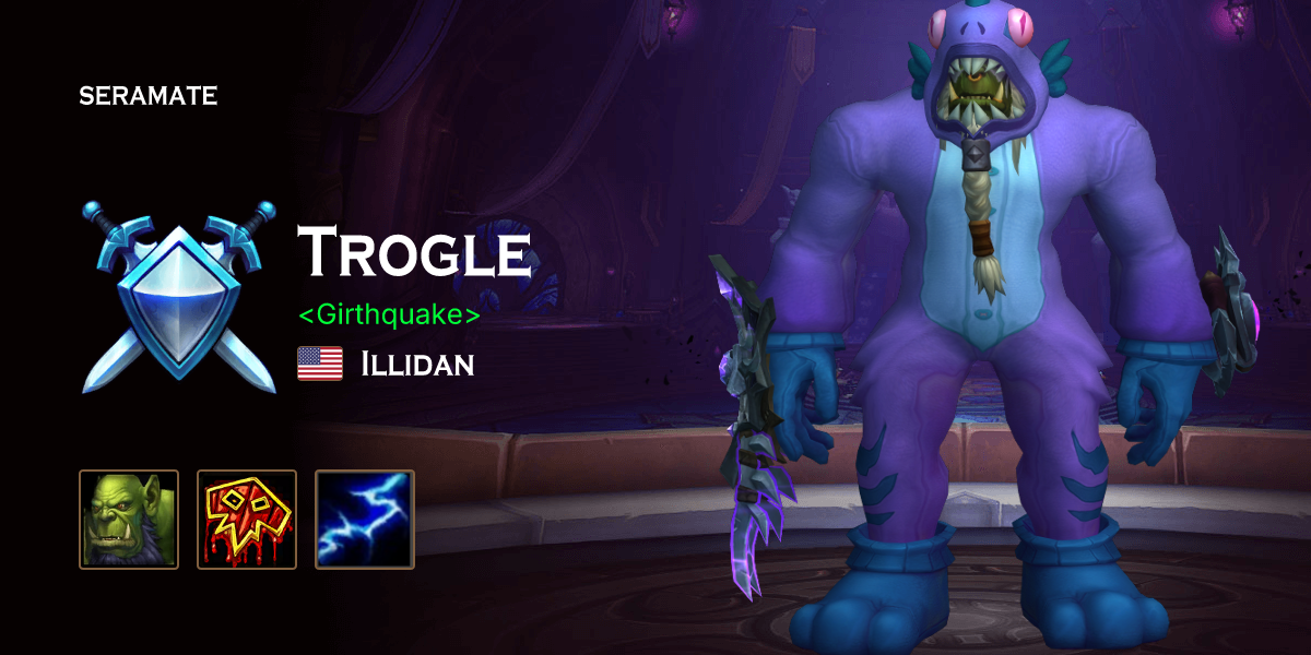 Trogle @ Illidan (US) · Seramate · WoW PvP Leaderboards, Arena Activity ...