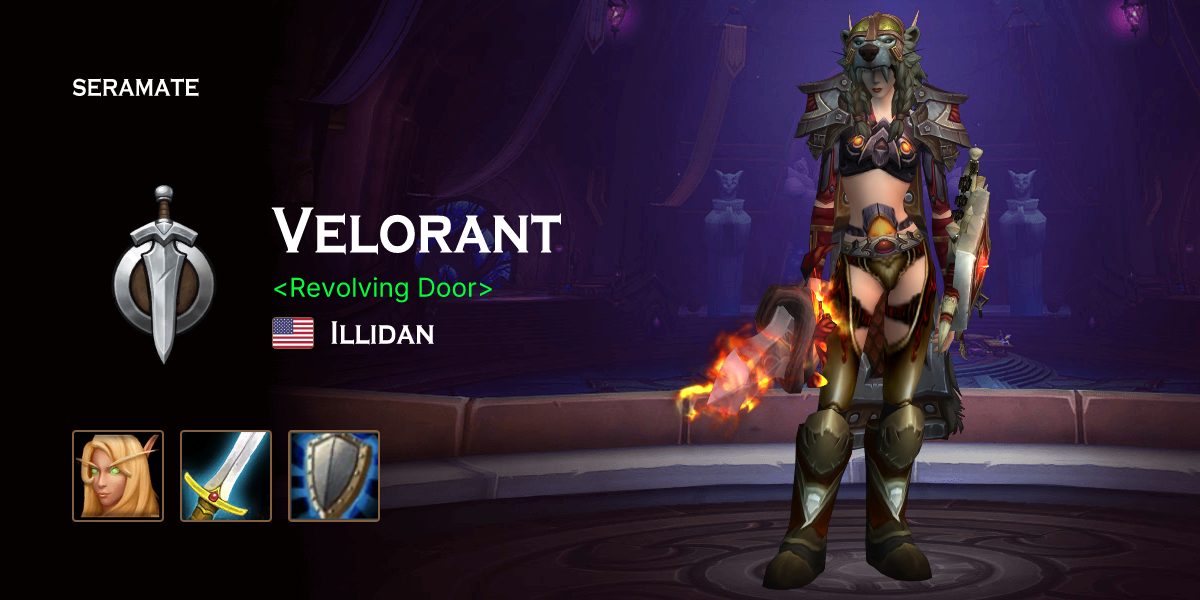 Velorant @ Illidan (US) · Seramate · WoW PvP Leaderboards, Arena ...
