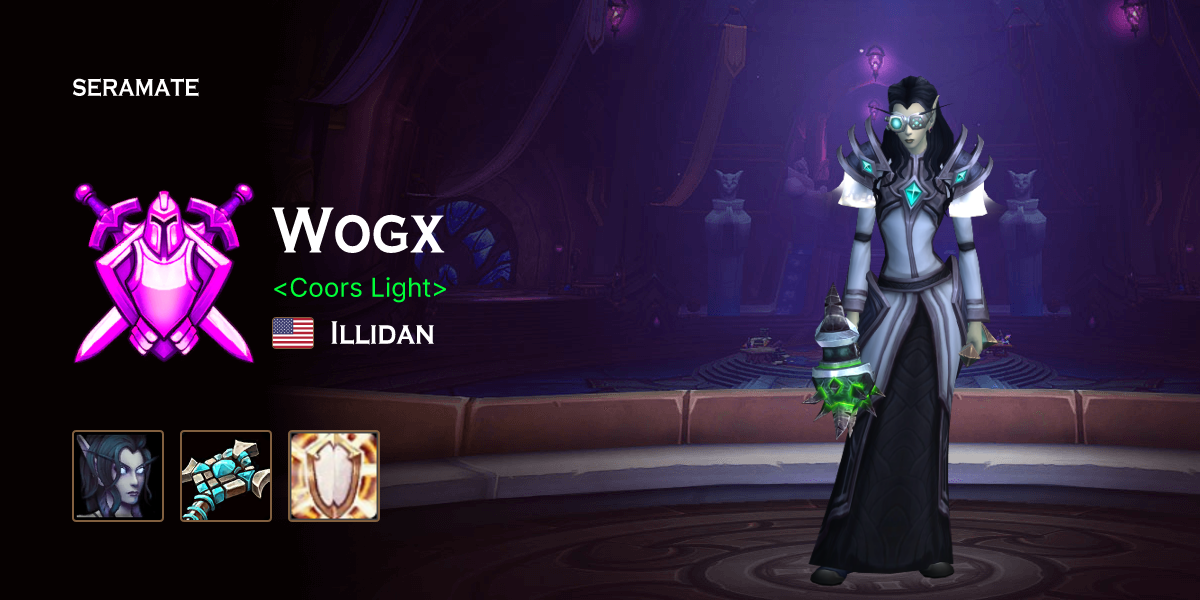 Wogx @ Illidan (US) · Seramate · WoW PvP Leaderboards, Arena Activity ...