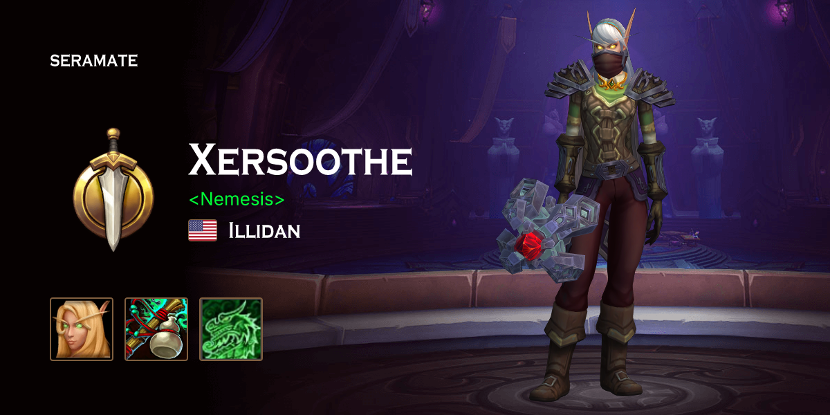 Xersoothe @ Illidan (US) · Seramate · WoW PvP Leaderboards, Arena ...
