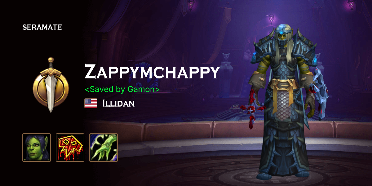 Zappymchappy @ Illidan (US) · Seramate · WoW PvP Leaderboards, Arena ...