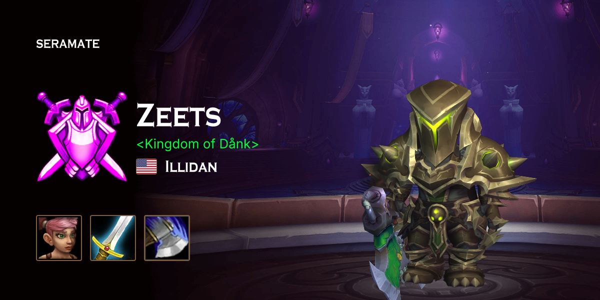 Zeets @ Illidan (US) · Seramate · WoW PvP Leaderboards, Arena Activity ...