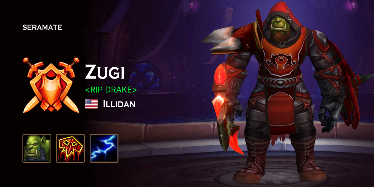 Zugi @ Illidan (US) · Seramate · WoW PvP Leaderboards, Arena Activity ...
