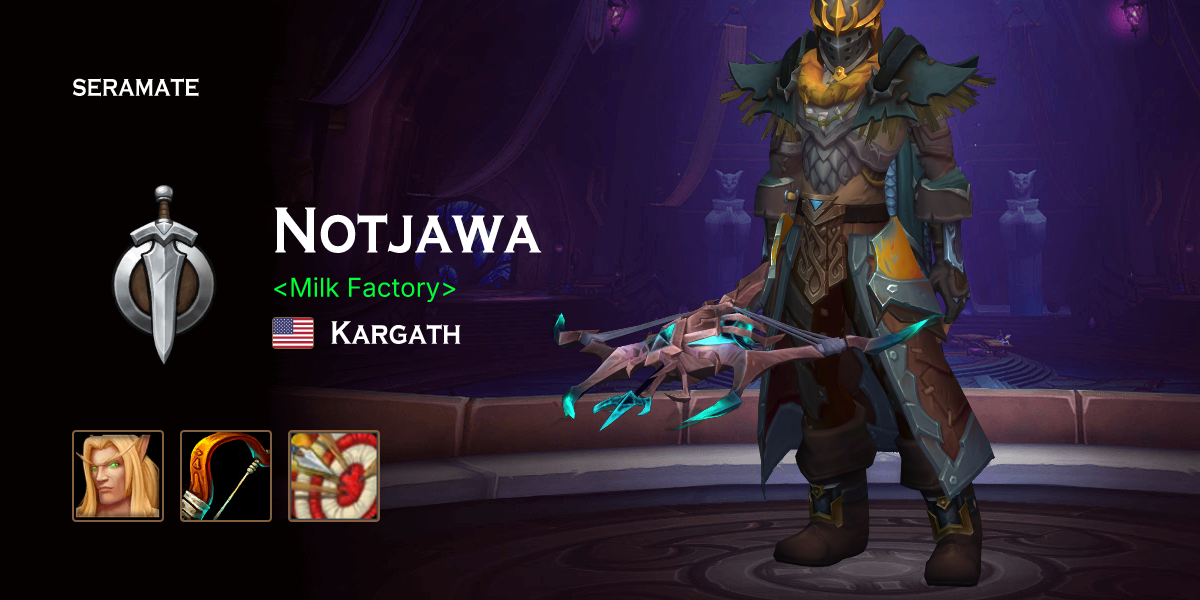 Notjawa @ Kargath (US) · Seramate · WoW PvP Leaderboards, Arena ...