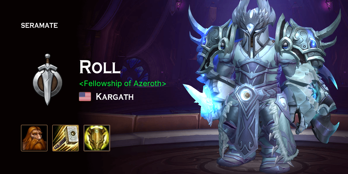 Roll @ Kargath (US) · Seramate · WoW PvP Leaderboards, Arena Activity ...
