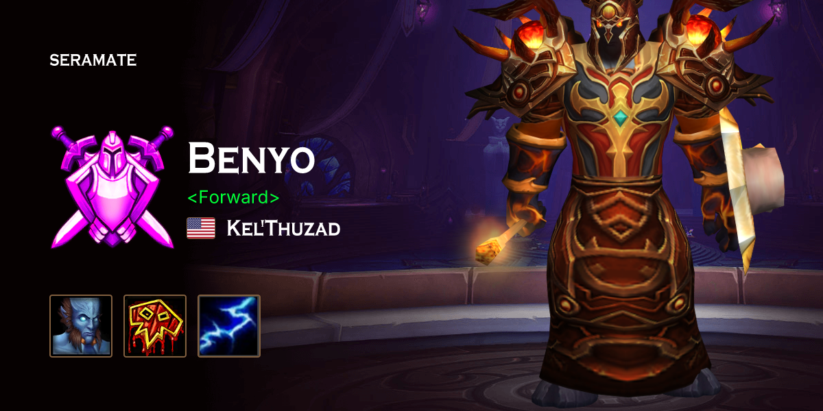 Benyo @ Kel'Thuzad (US) · Seramate · WoW PvP Leaderboards, Arena ...