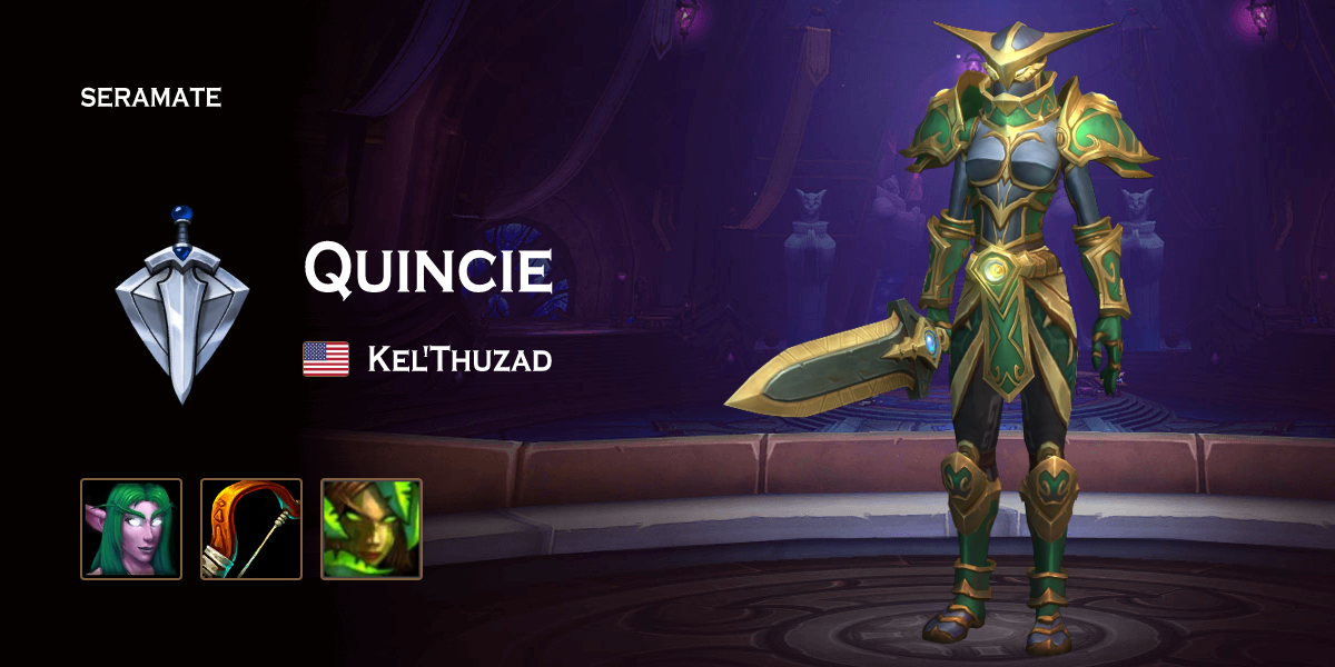 Quincie @ Kel'Thuzad (US) · Seramate · WoW PvP Leaderboards, Arena ...