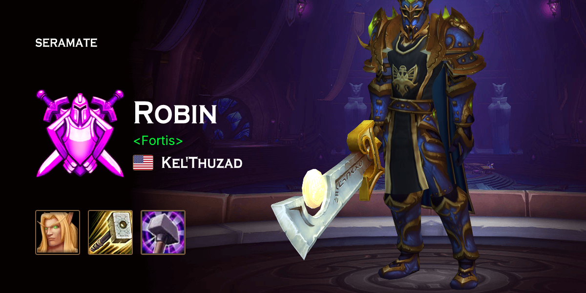 Robin @ Kel'Thuzad (US) · Seramate · WoW PvP Leaderboards, Arena Activity, Character Profiles ...