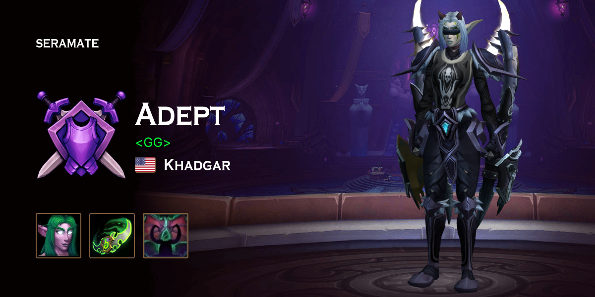 Adept @ Khadgar (US) · Seramate · WoW PvP Leaderboards, Arena Activity ...