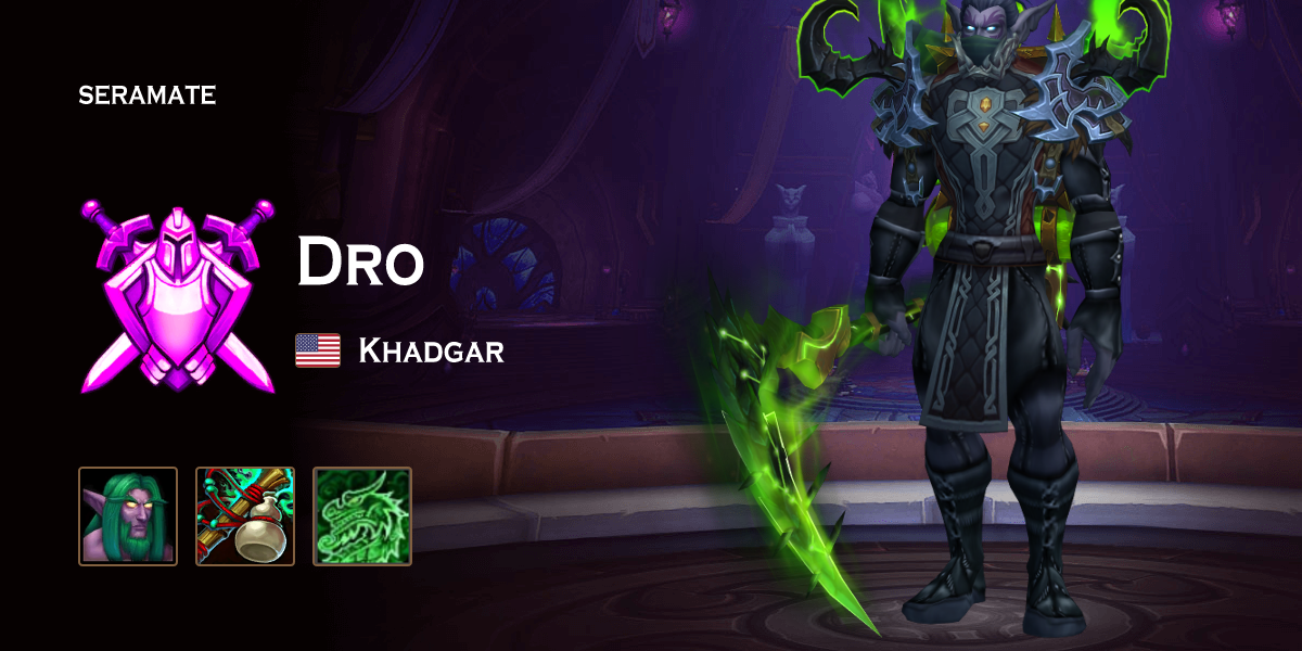 Dro @ Khadgar (US) · Seramate · WoW PvP Leaderboards, Arena Activity ...