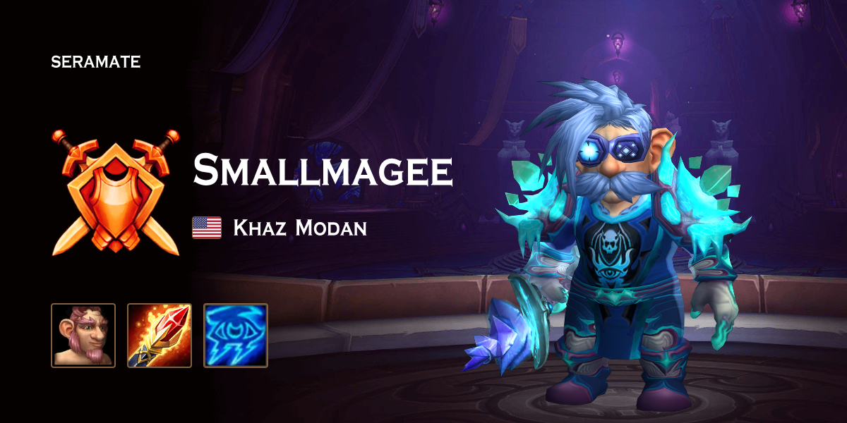 Smallmagee @ Khaz Modan (US) · Seramate · WoW PvP Leaderboards, Arena ...