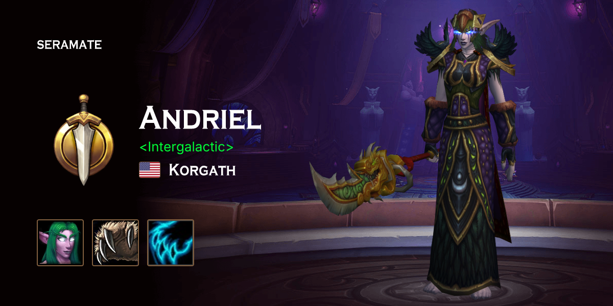 Andriel @ Korgath (US) · Seramate · WoW PvP Leaderboards, Arena ...