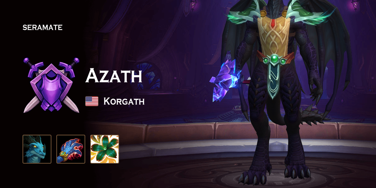 Azath @ Korgath (US) · Seramate · WoW PvP Leaderboards, Arena Activity ...