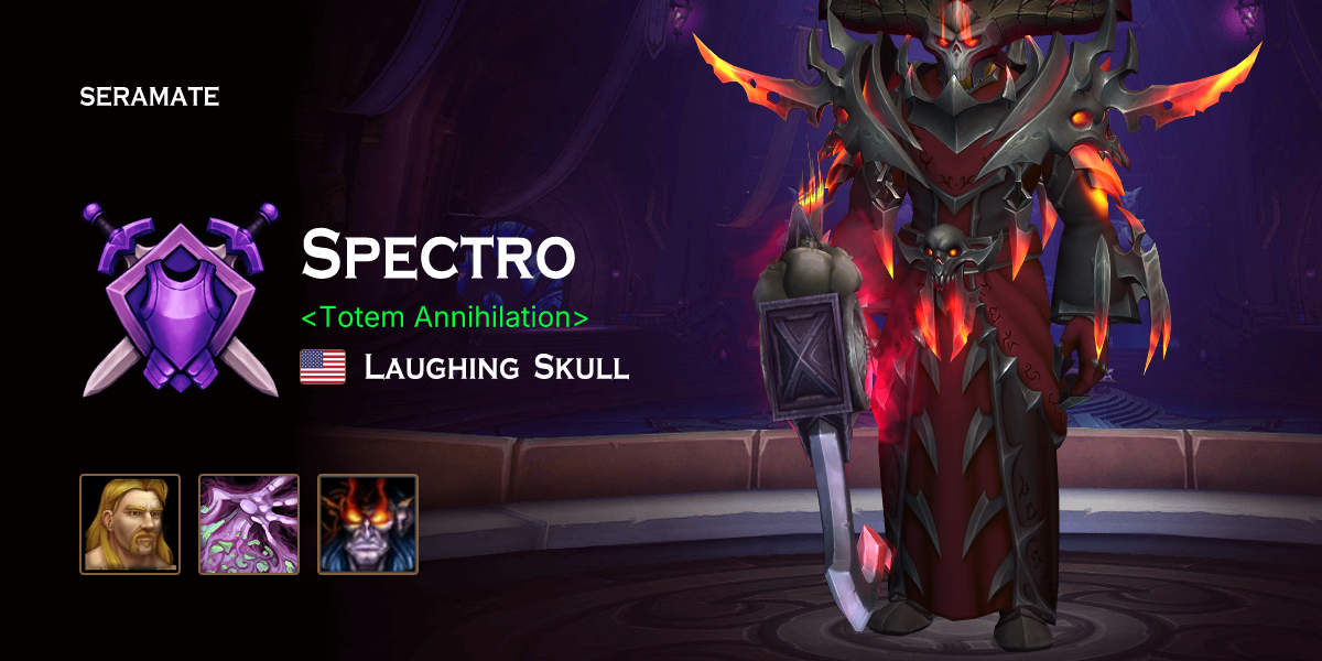 Spectro @ Laughing Skull (US) · Seramate · WoW PvP Leaderboards, Arena ...