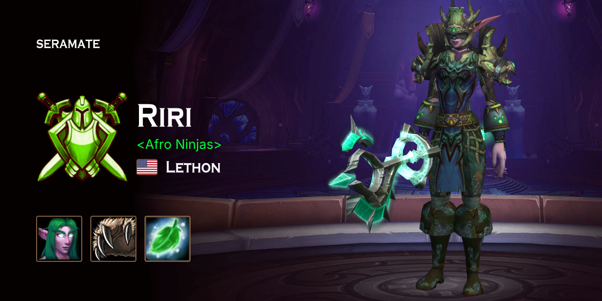 Riri @ Lethon (US) · Seramate · WoW PvP Leaderboards, Arena Activity ...