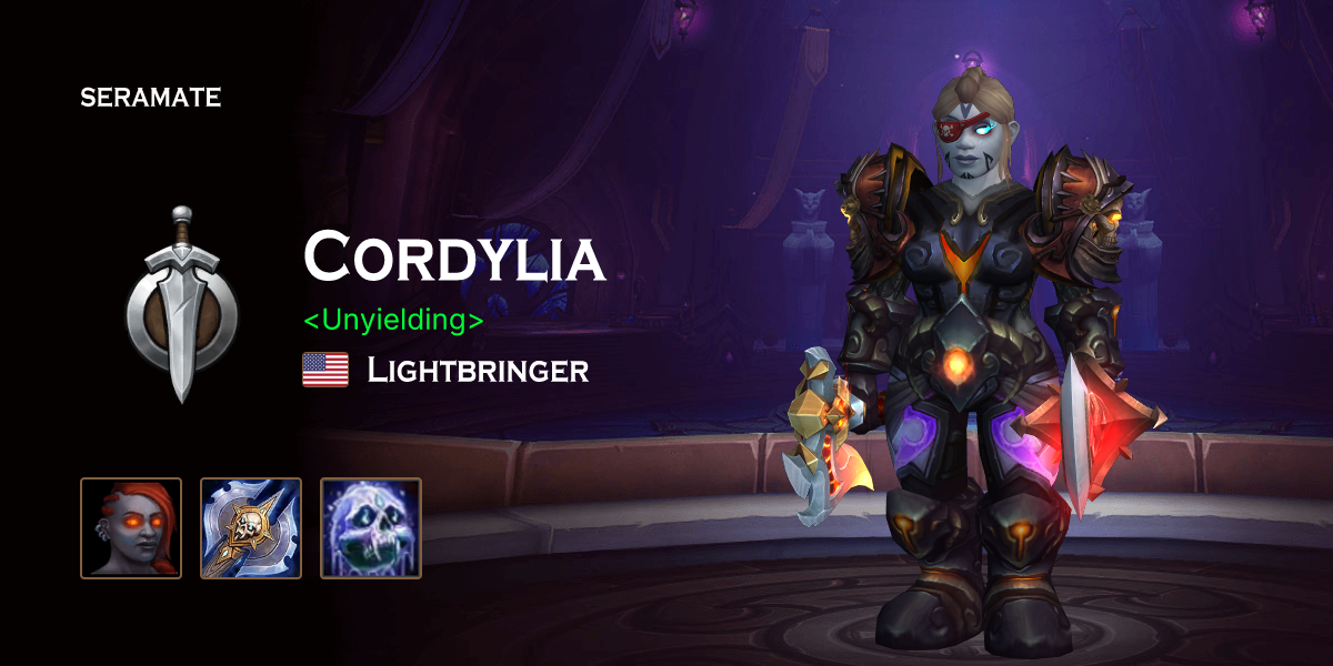Cordylia @ Lightbringer (US) · Seramate · WoW PvP Leaderboards, Arena ...
