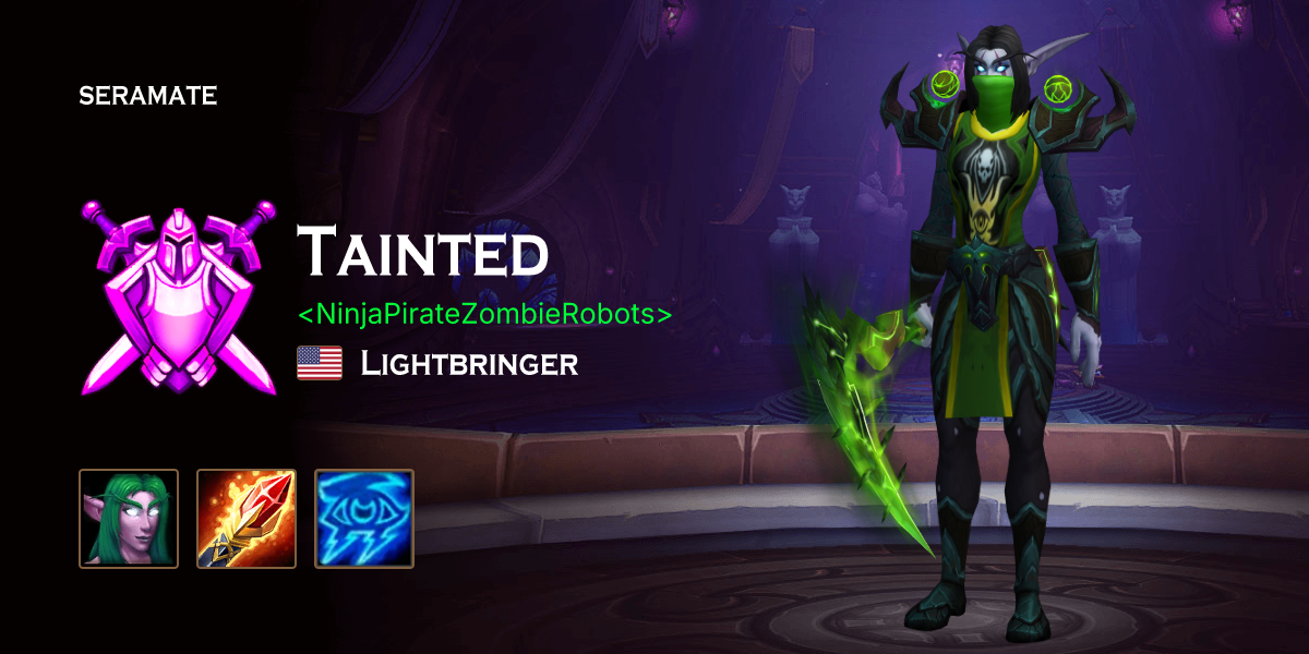 Tainted @ Lightbringer (US) · Seramate · WoW PvP Leaderboards, Arena ...