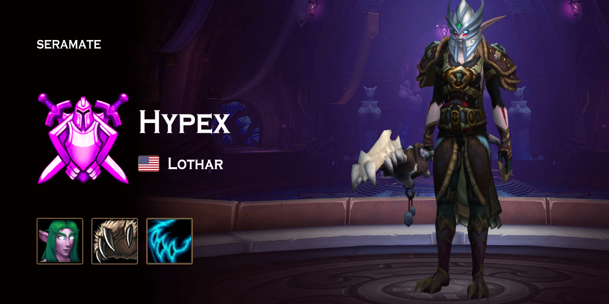 Hypex @ Lothar (US) · Seramate · WoW PvP Leaderboards, Arena Activity ...