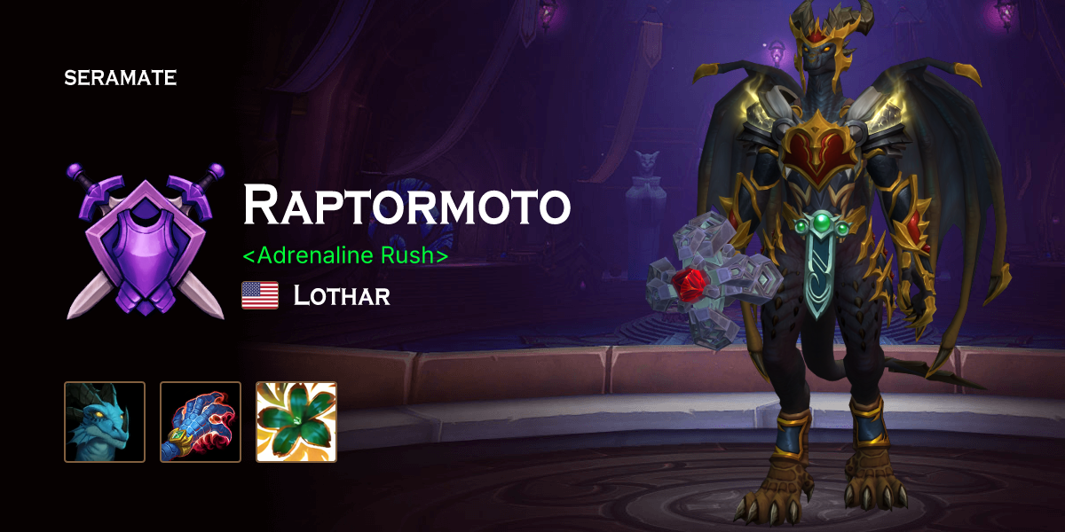Raptormoto @ Lothar (US) · Seramate · WoW PvP Leaderboards, Arena ...