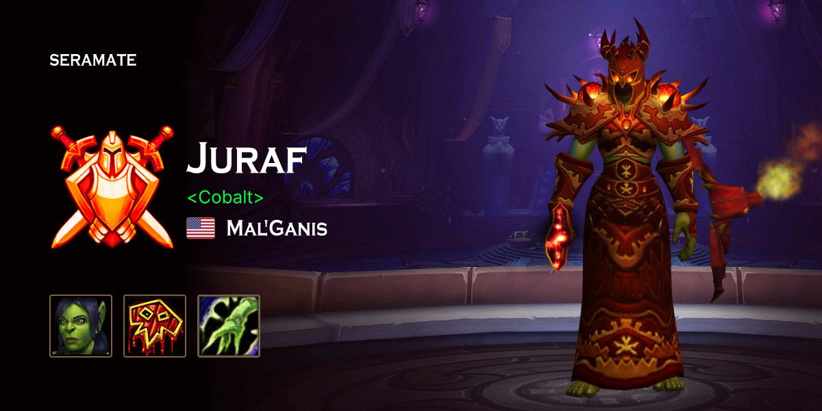 Juraf @ Mal'Ganis (US) · Seramate · WoW PvP Leaderboards, Arena ...