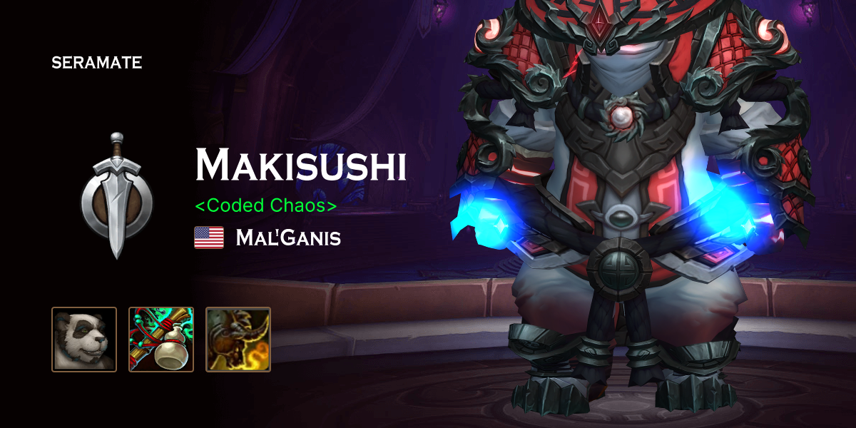 Makisushi @ Mal'Ganis (US) · Seramate · WoW PvP Leaderboards, Arena Activity, Character Profiles ...