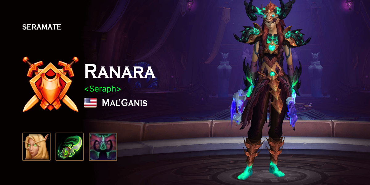 Ranara @ Mal'Ganis (US) · Seramate · WoW PvP Leaderboards, Arena ...