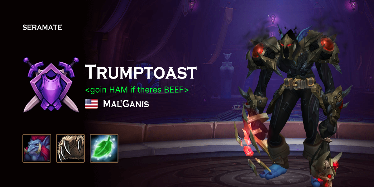 Trumptoast @ Mal'Ganis (US) · Seramate · WoW PvP Leaderboards, Arena ...