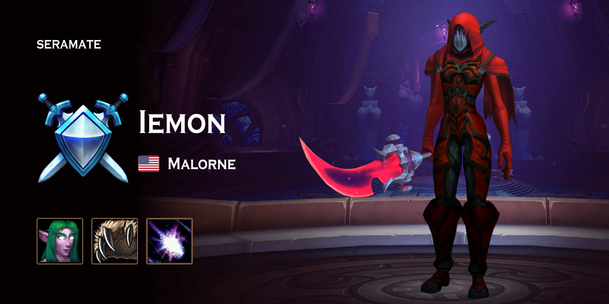 Iemon @ Malorne (US) · Seramate · WoW PvP Leaderboards, Arena Activity ...