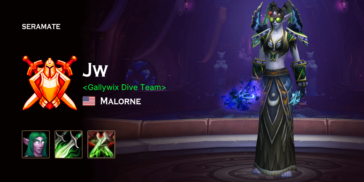 Jw @ Malorne (US) · Seramate · WoW PvP Leaderboards, Arena Activity ...