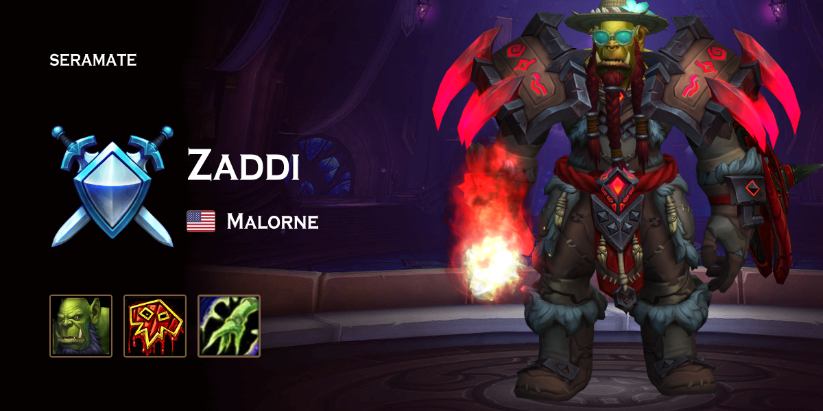 Zaddi @ Malorne (US) · Seramate · WoW PvP Leaderboards, Arena Activity ...