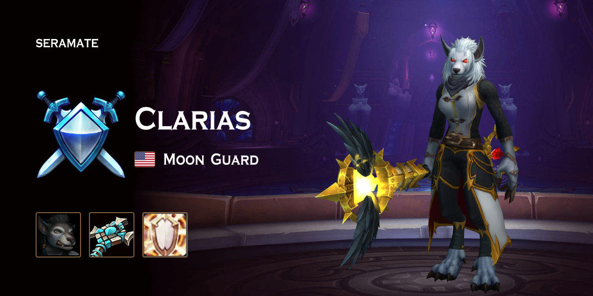 Clarias @ Moon Guard (US) · Seramate · WoW PvP Leaderboards, Arena ...