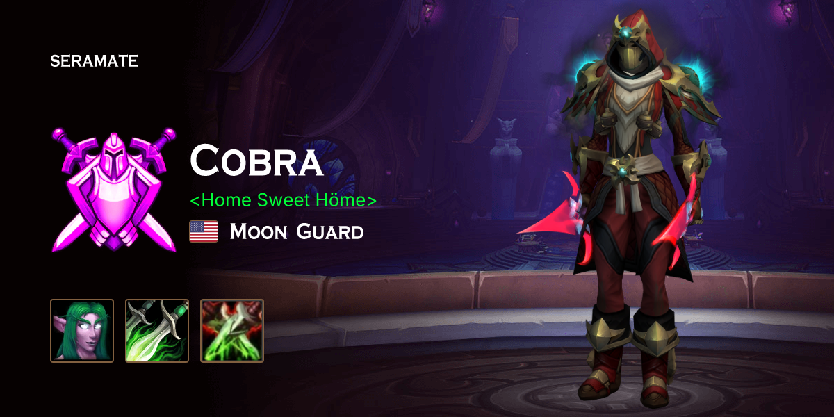 Cobra @ Moon Guard (US) · Seramate · WoW PvP Leaderboards, Arena ...